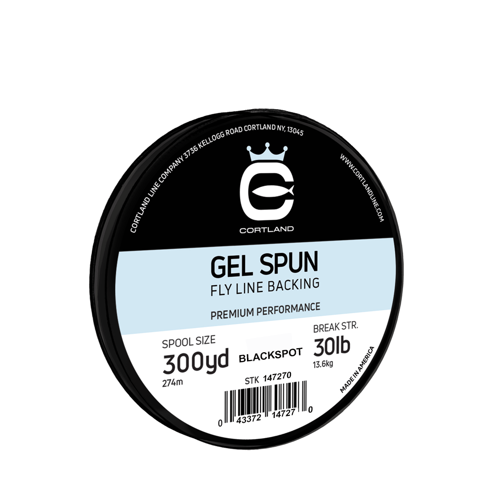 Gel Spun Fly Line Backing - Blackspot – Nervouswater