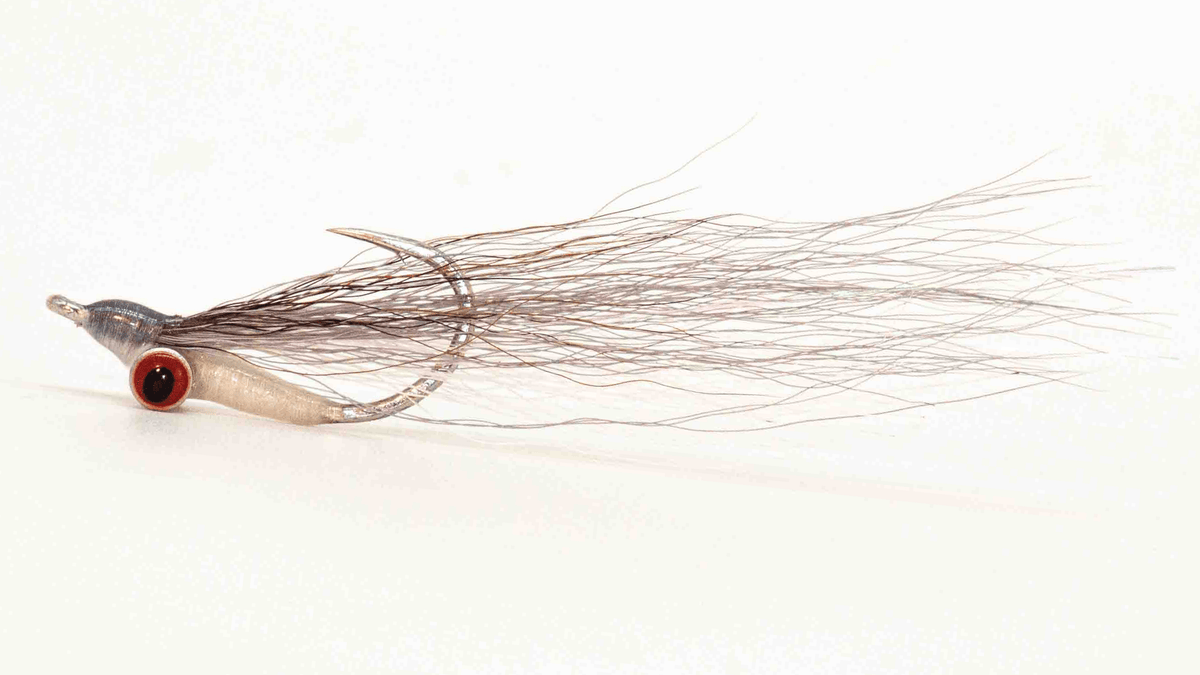 Clouser Grey/White CM10 – Nervouswater
