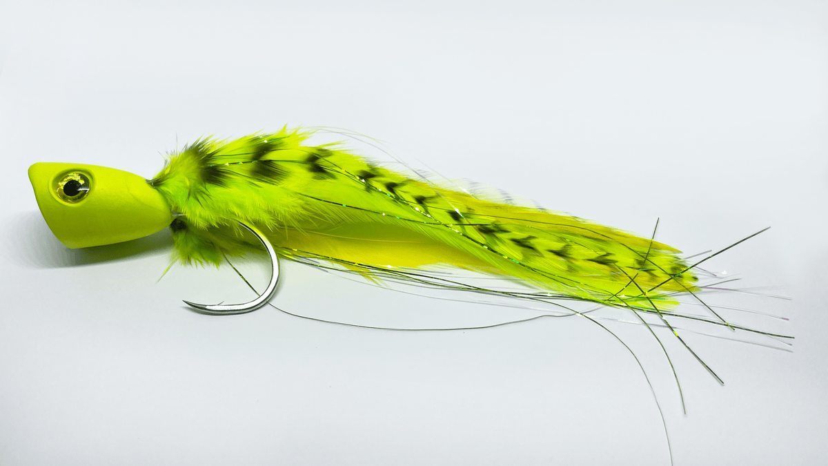 Double Barrel Popper Chartreuse DB03 – Nervouswater